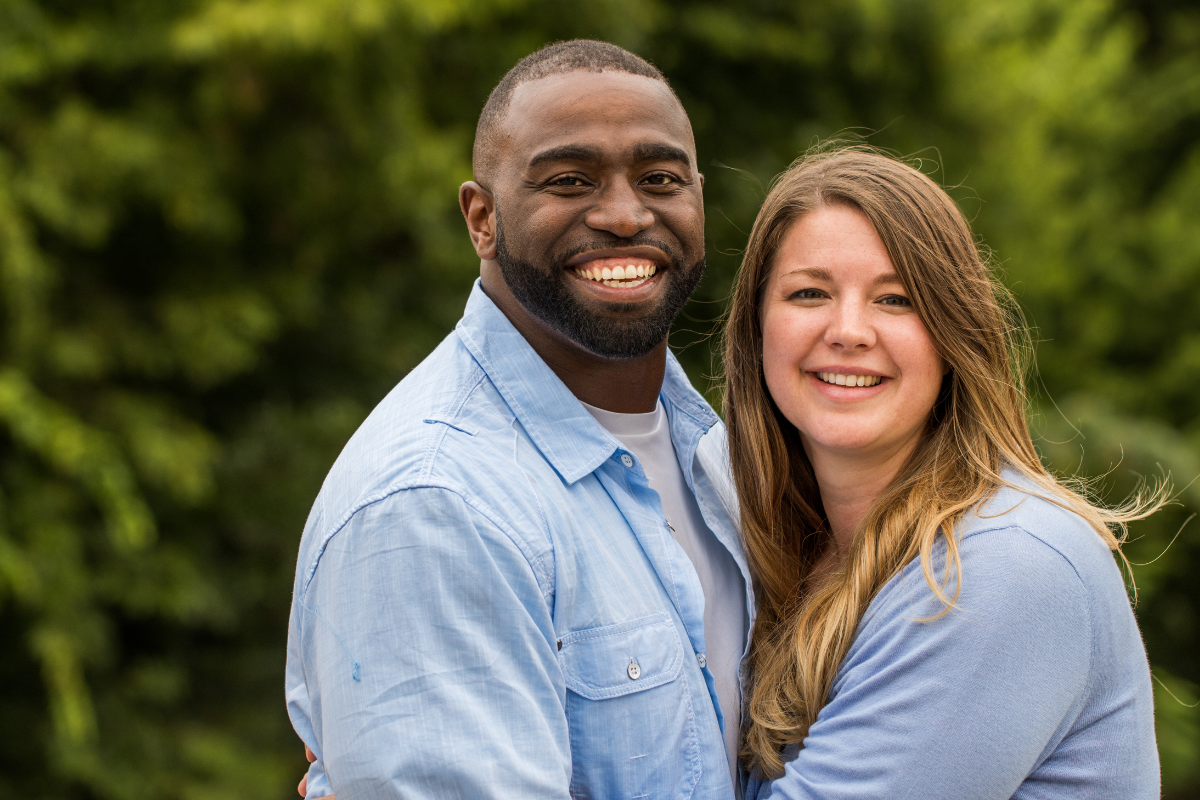 Mixed Race couple